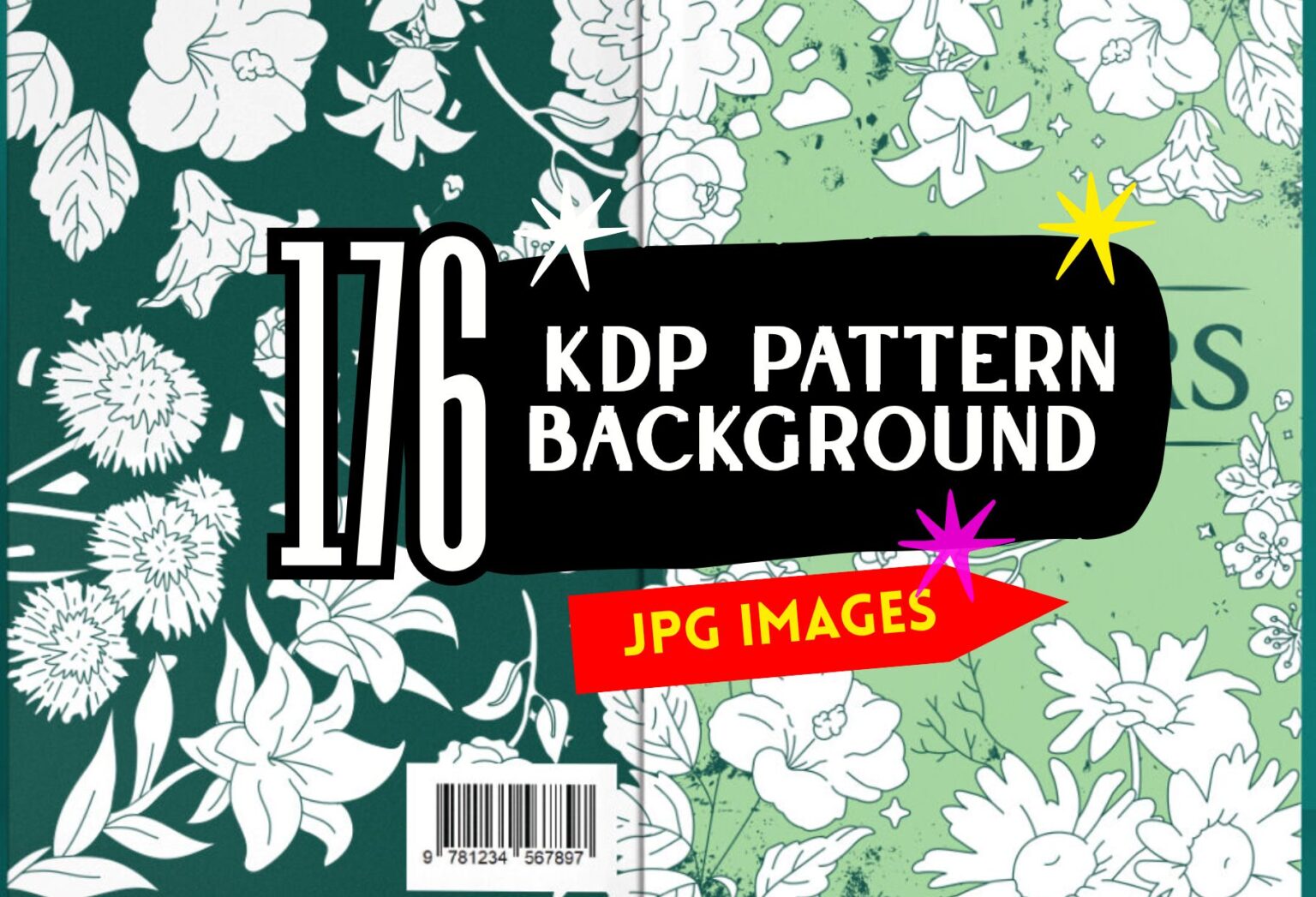 176+ KDP Pattern Background Bundle - Digi Productland